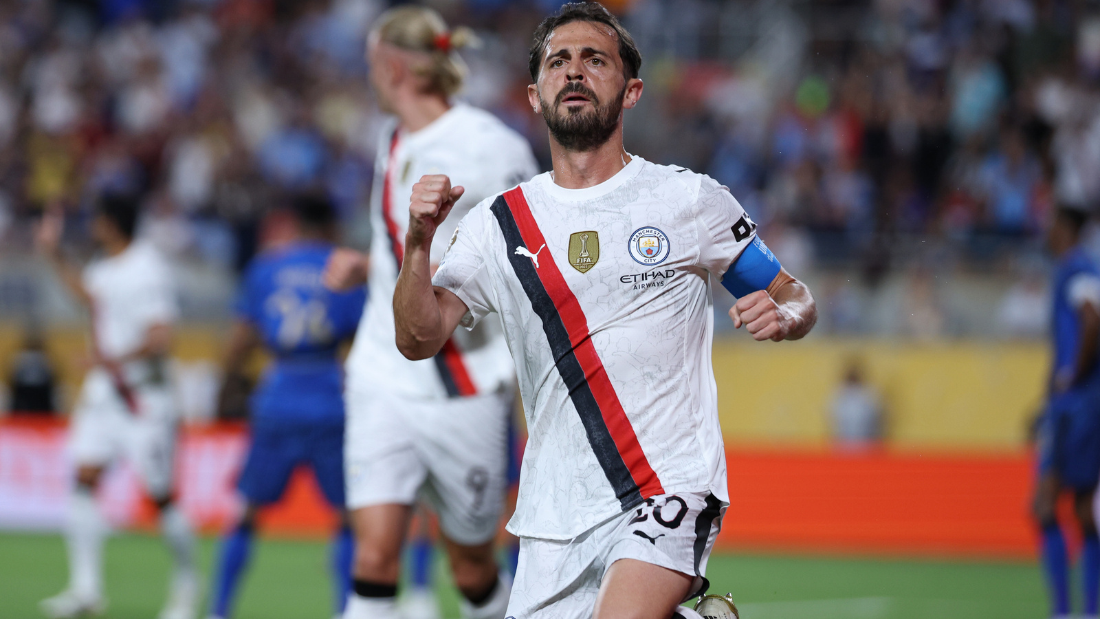 The Manchester City captain makes his point as the pressure of this ...
