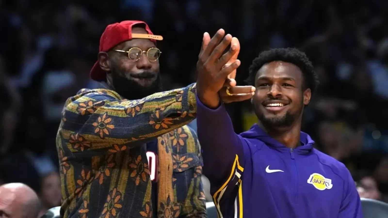 LeBron James Can’t Handle the Hype After Bronny James Explodes in G ...