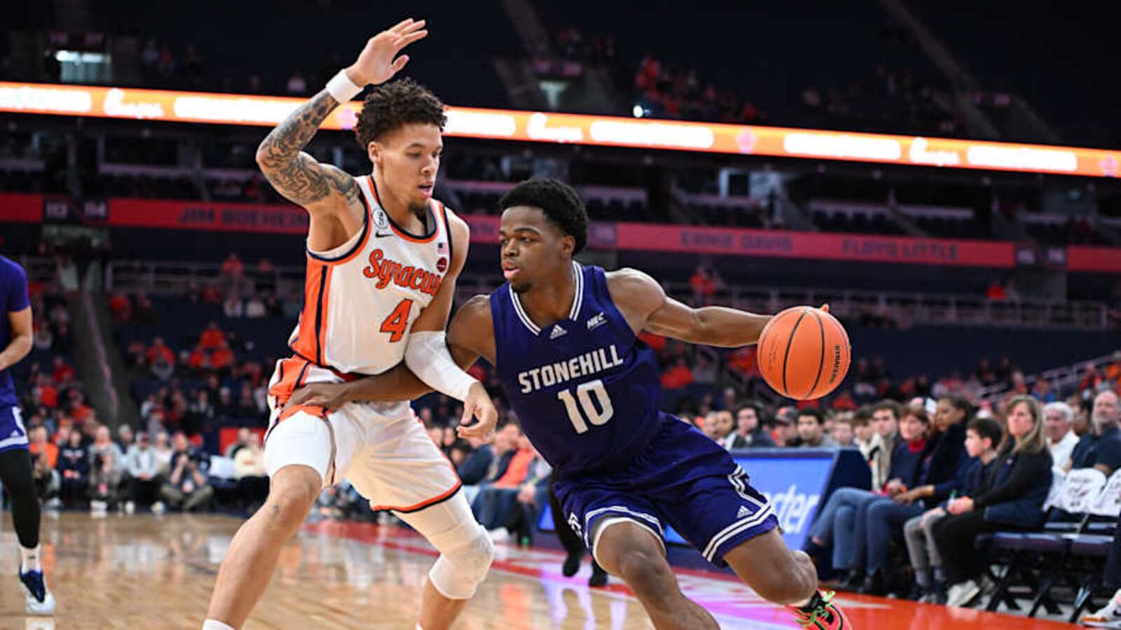 Hot start, hotter finish power Syracuse past Stonehill to close non ...