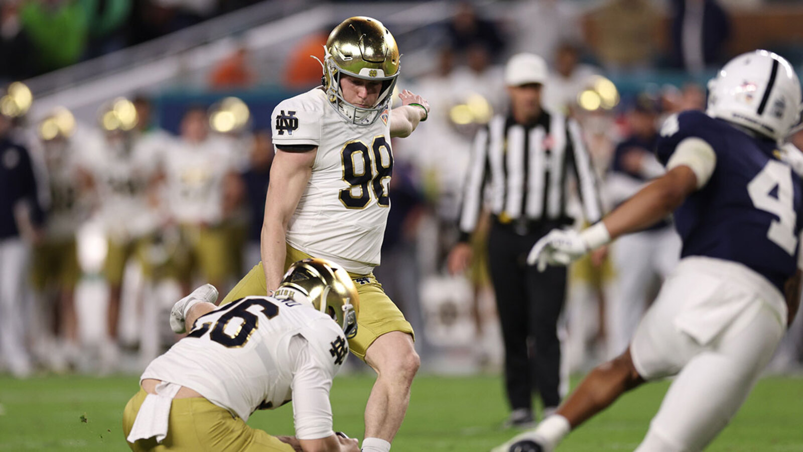 Notre Dame football’s Mitch Jeter sheds light on game-winning kick in ...