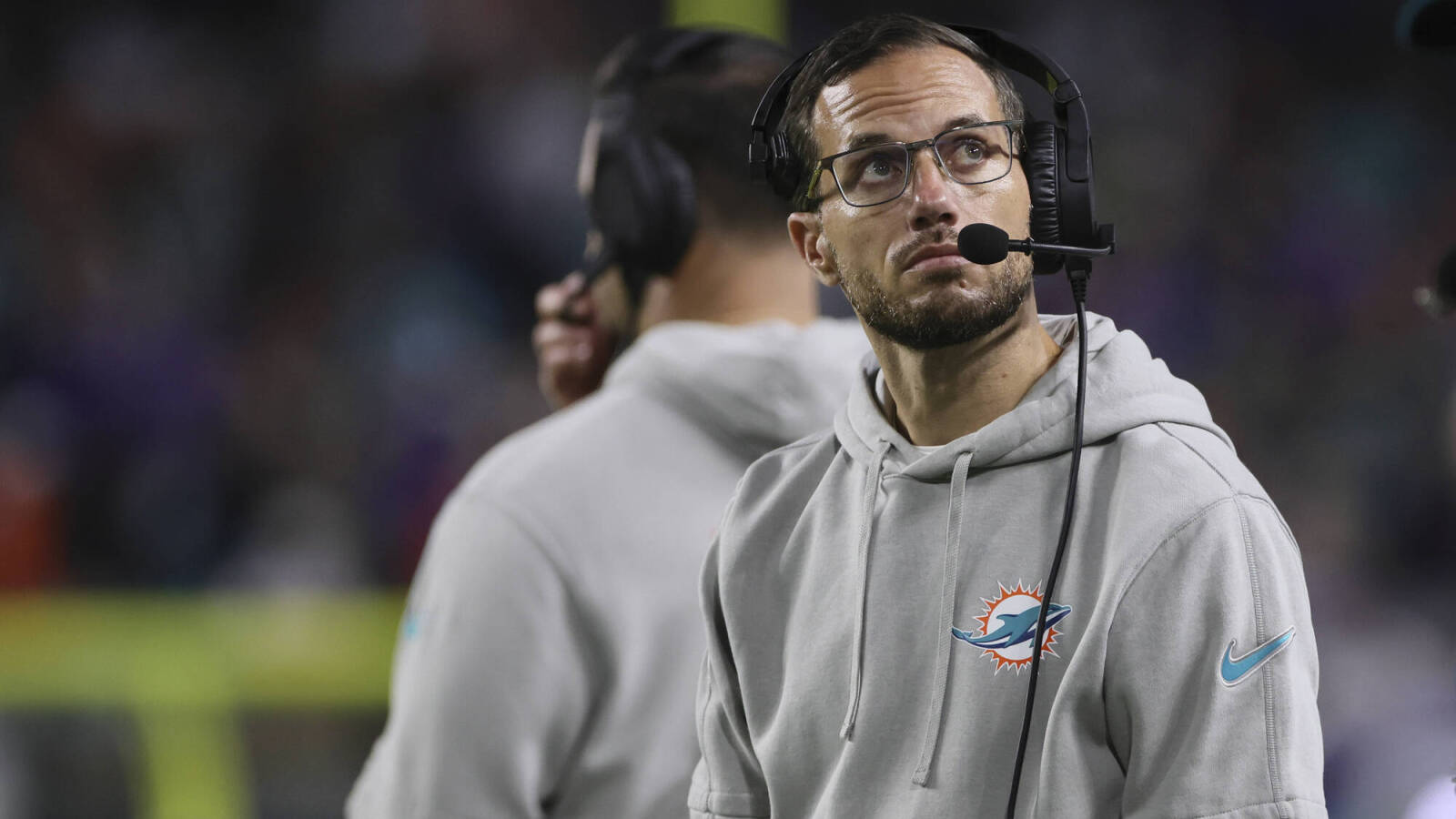 Watch: Mike McDaniel stunned on toe-drag Bills TD | Yardbarker