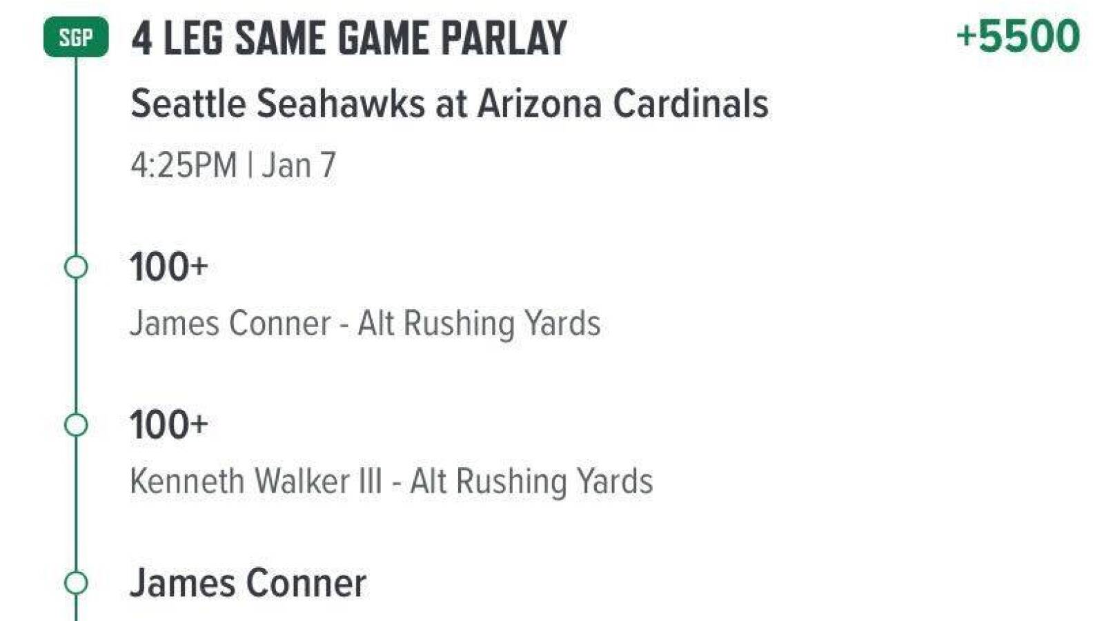 NFL SGP lottery ticket: 64x your money backing these two running backs ...