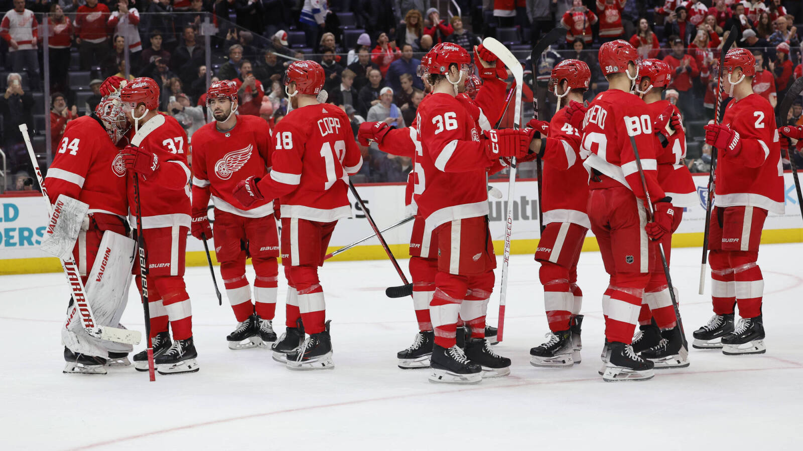 Red Wings fans had awesome Jared Goff chant in viral video | Yardbarker