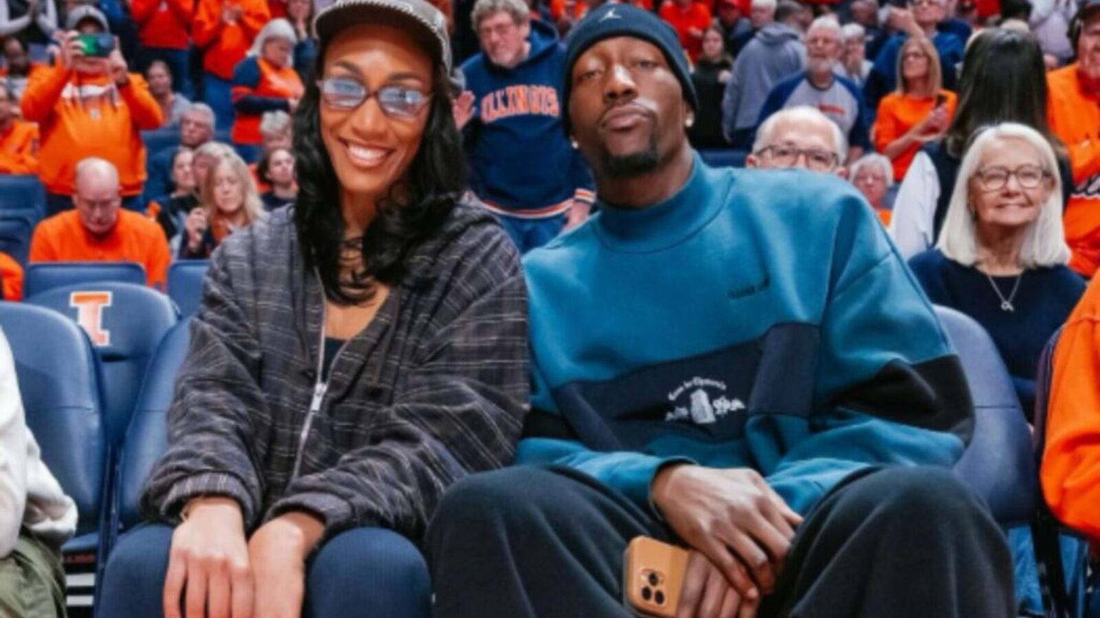 A’ja Wilson’s BF Shuts Down Malika Andrews With Epic Shoutout | Yardbarker