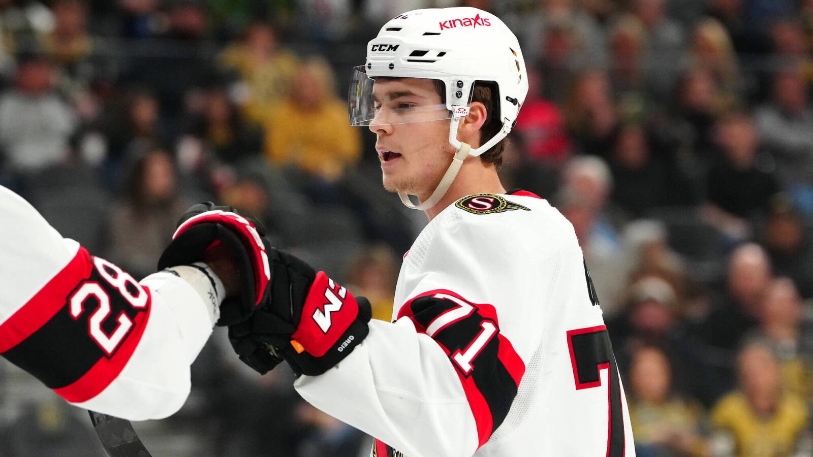 Watch: Empty-netter triggers nasty spat between Senators and Leafs ...