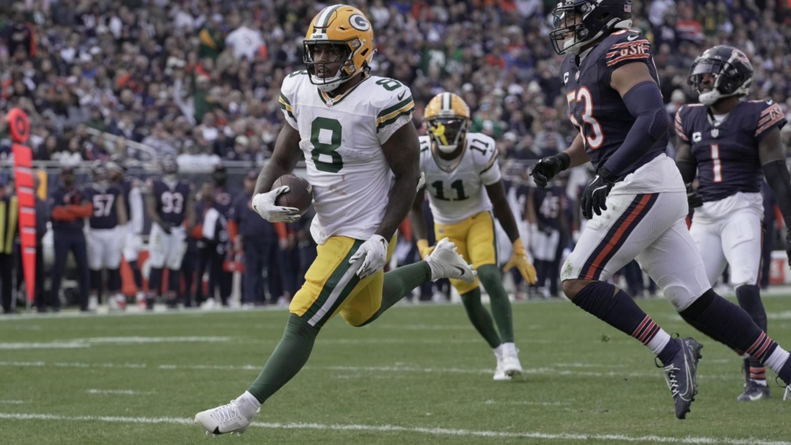 Packers block last-second FG to beat Bears for 11th straight time ...