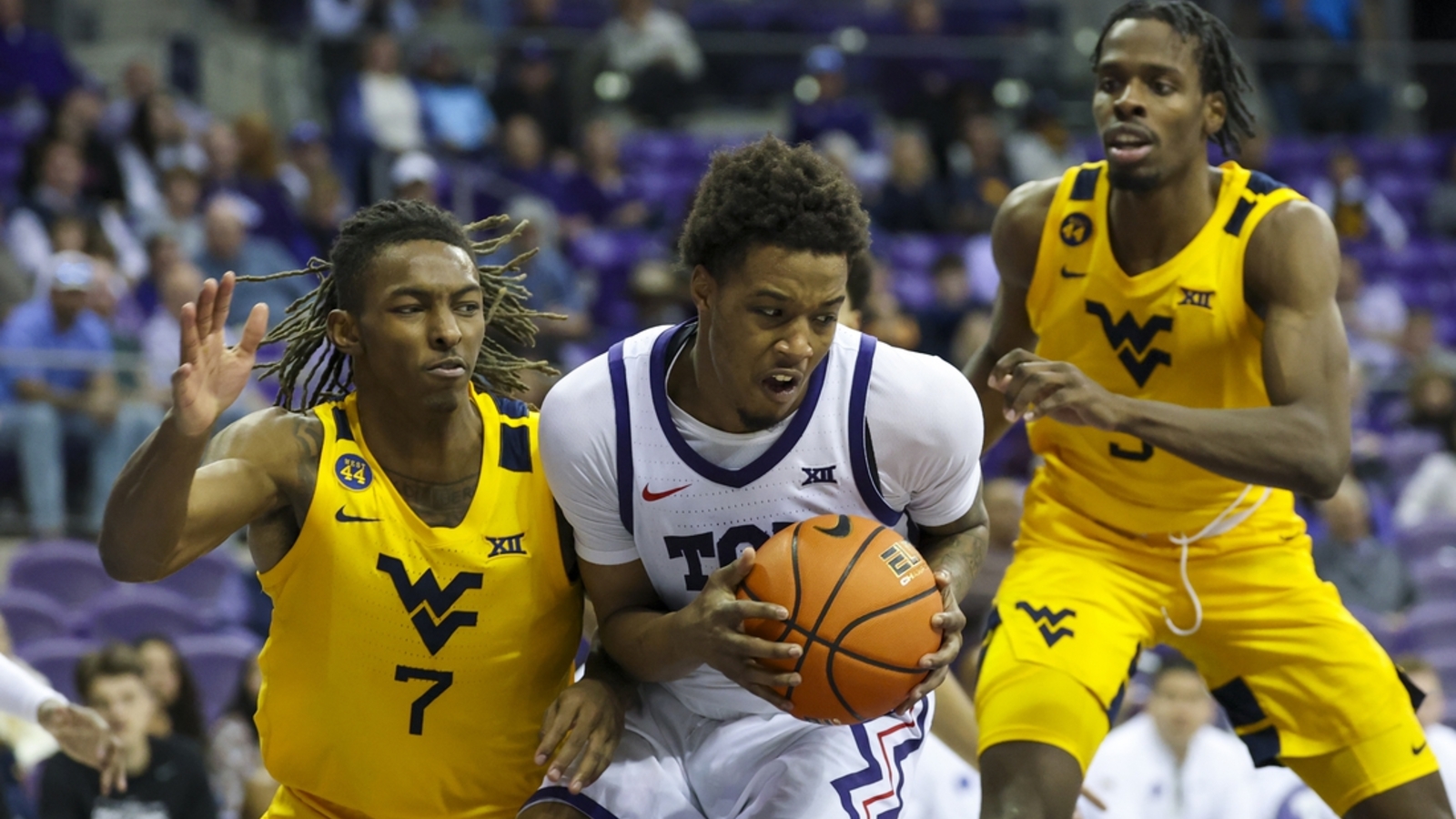 Vasean Allette's double-double helps TCU outlast West Virginia | Yardbarker