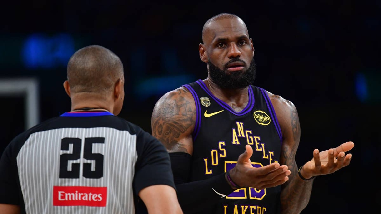 LeBron James Put Dylan Harper's Father On Blast Before Knicks vs. Spurs ...