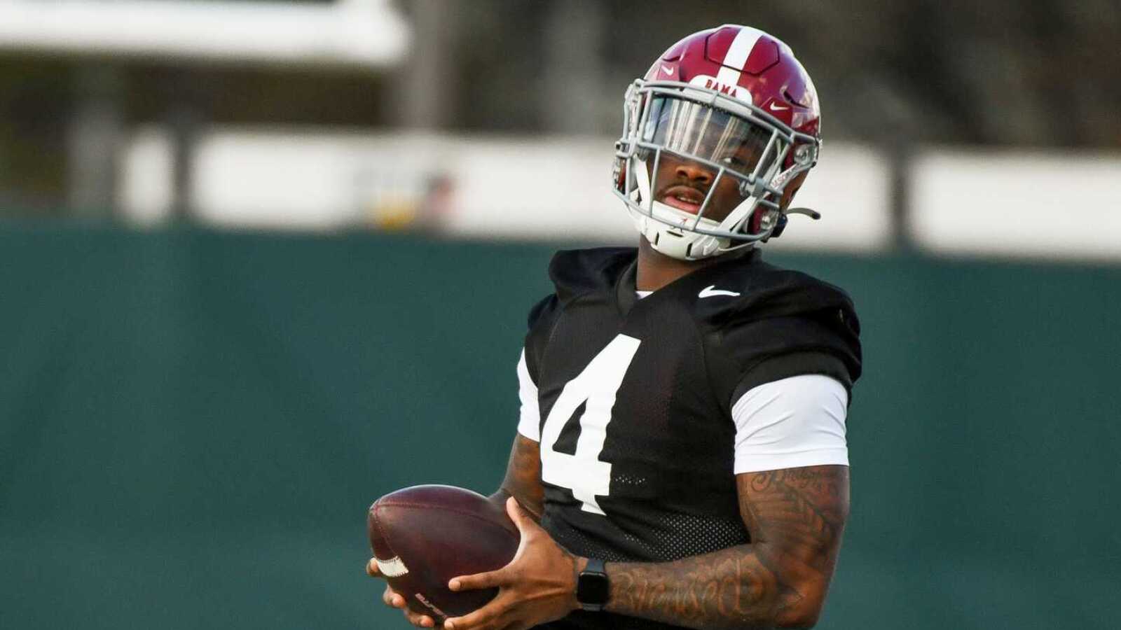 Kalen DeBoer compares Alabama QB Jalen Milroe to Michael Penix ahead of ...