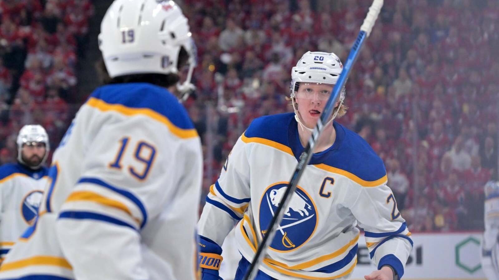 Zach Benson's 3rd-period goal helps Sabres level series vs. Canadiens ...