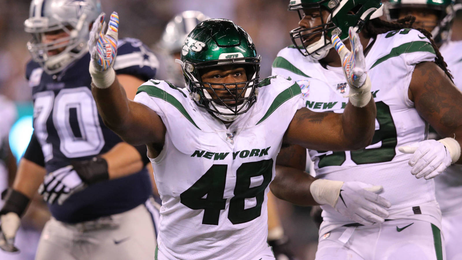 Jets LB Jordan Jenkins to undergo shoulder surgery | Yardbarker