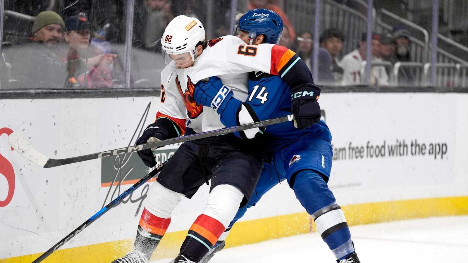 Flyers, Kraken Swap AHL Centers Jon-Randall Avon & Tucker Robertson | Yardbarker