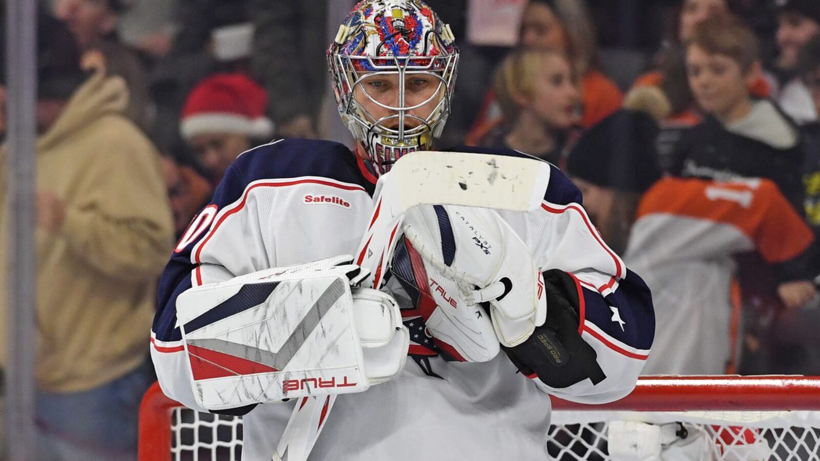 Blue Jackets’ Elvis Merzlikins, Jake Christiansen unavailable Saturday ...