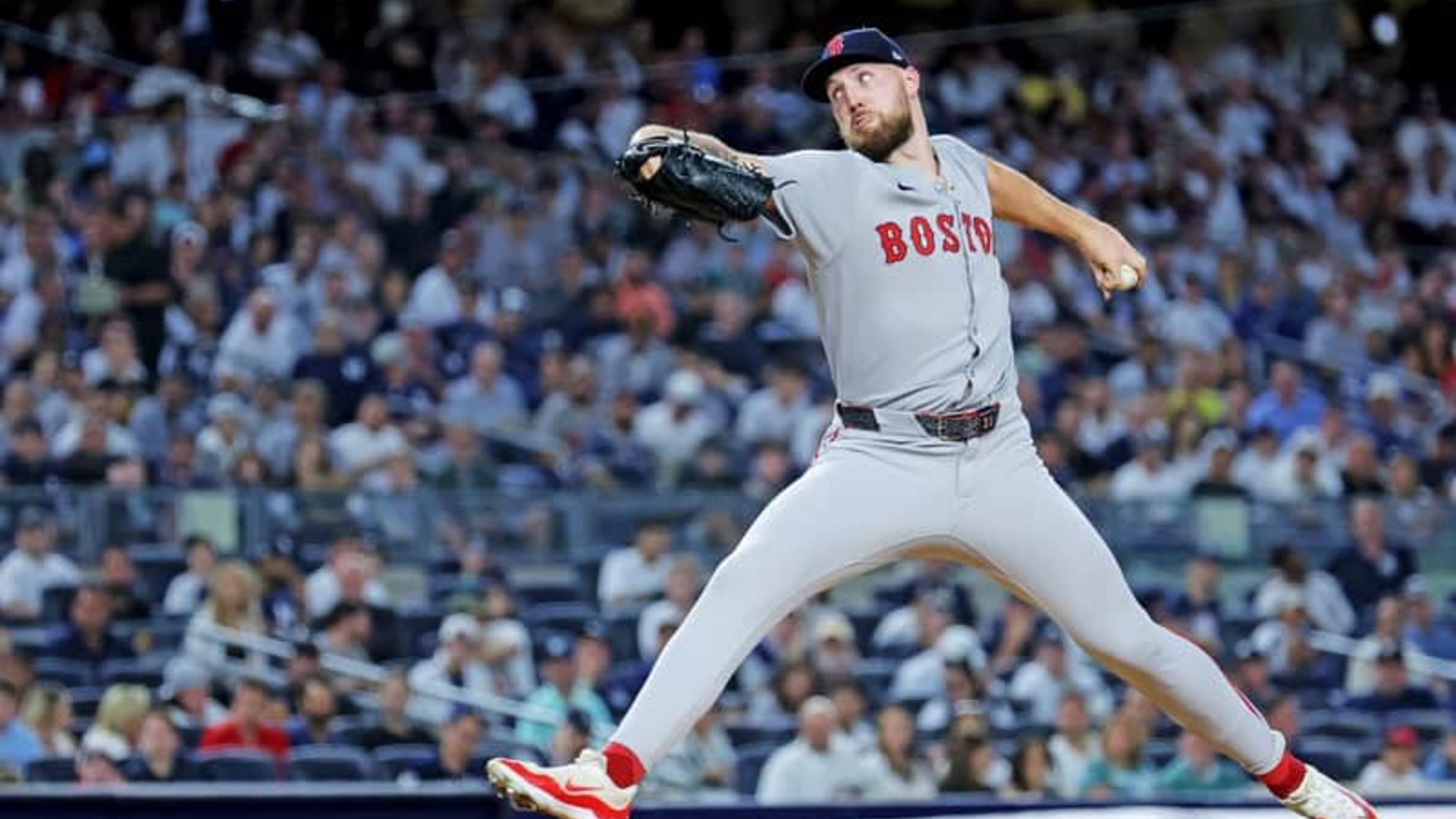 Boston Red Sox Starting Pitcher Garrett Crochet Stifles the New York ...
