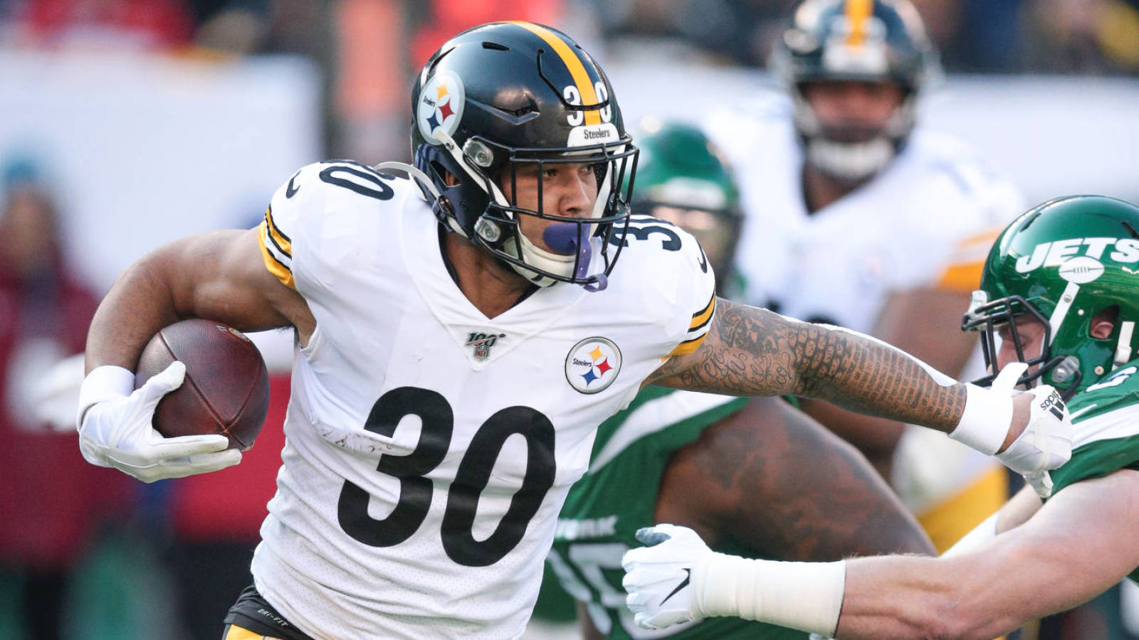 In final year of his contract, Steelers RB James Conner says he wants ...