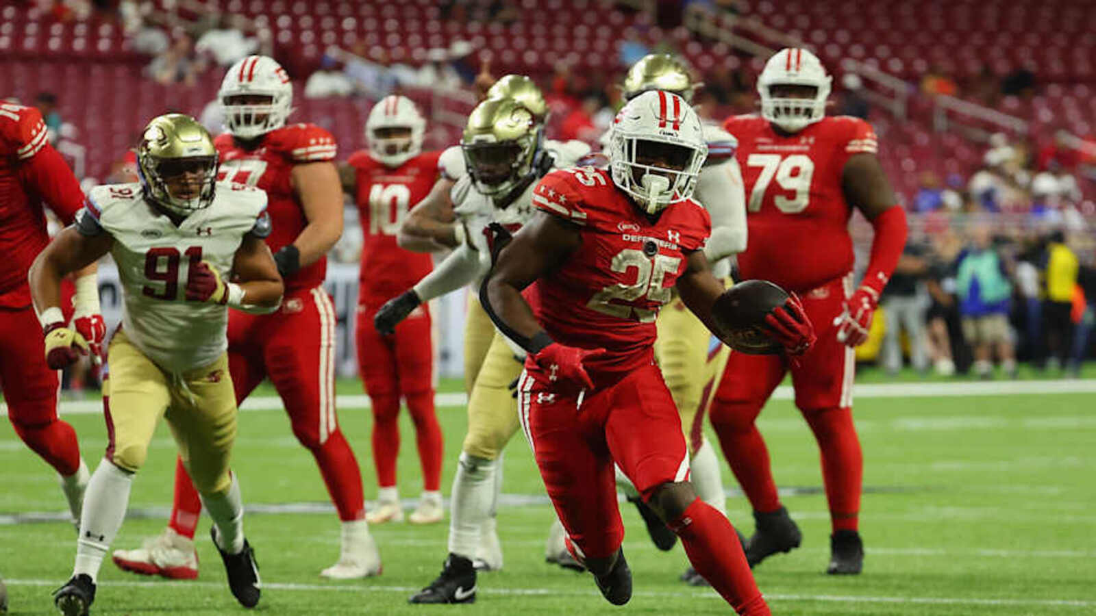 Lions sign UFL star running back Deon Jackson after second preseason ...