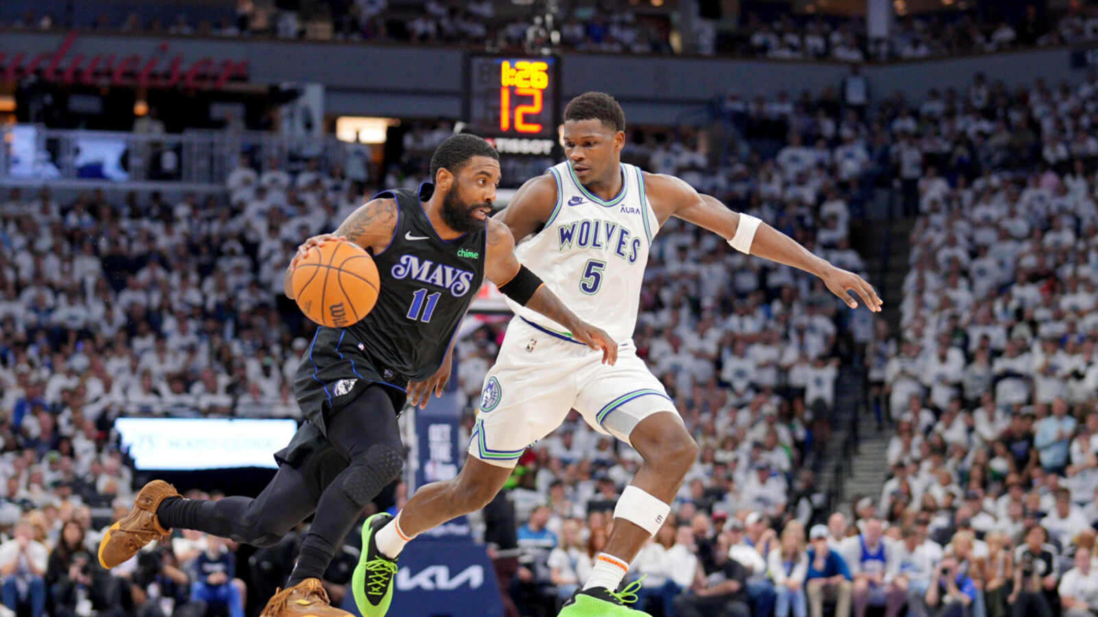 Anthony Edwards Regretted Calling Kyrie Irving Out Before Playoff ...