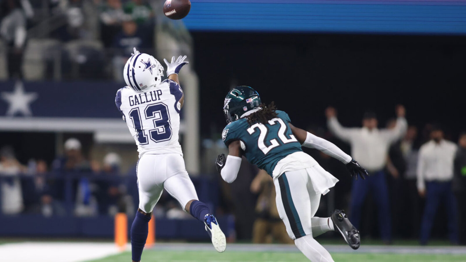 Eagles CB Kelee Ringo records first career NFL interception to seal 33 ...
