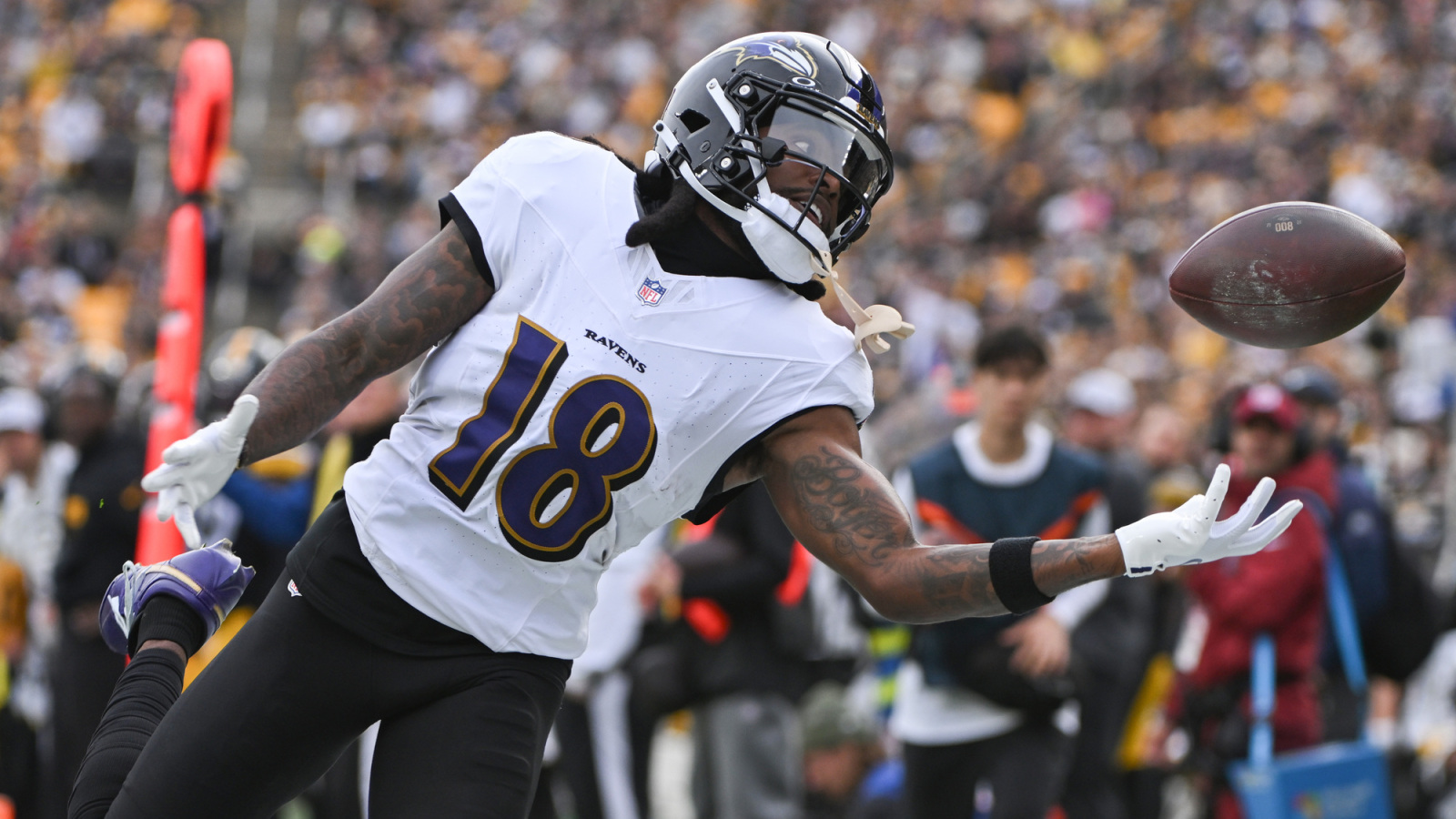 Diontae Johnson will not rejoin Ravens this week | Yardbarker