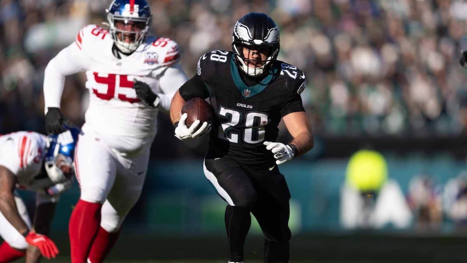 Will Shipley scores first career touchdown, Saquon Barkley gives great ...