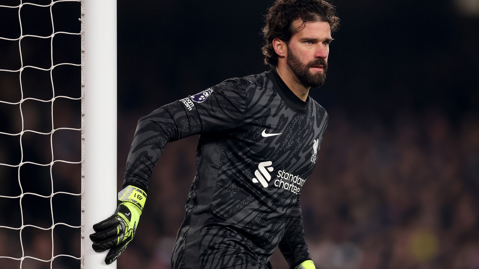 What Alisson Becker was spotted doing to rile up PSG fans in first half ...