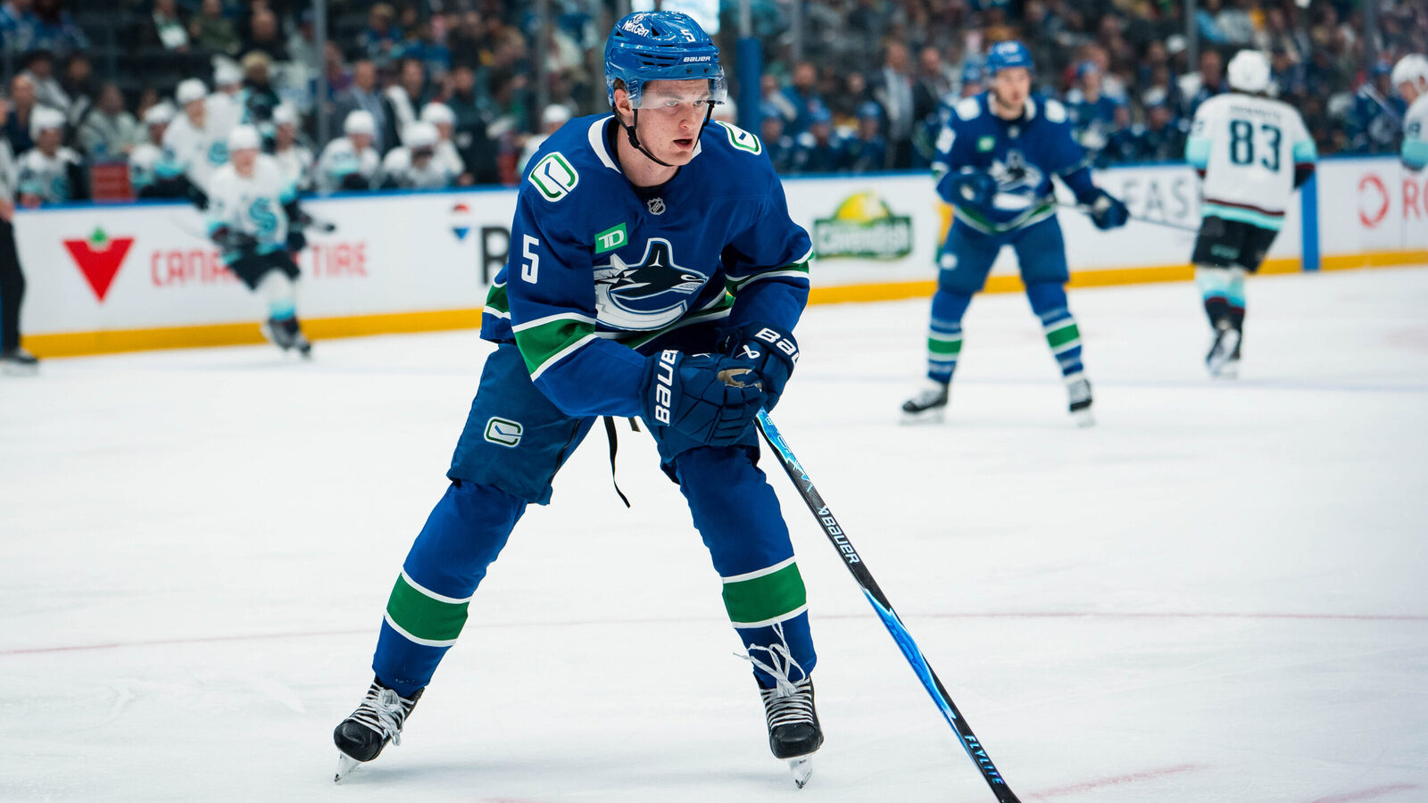 Canucks cut defencemen Victor Mancini and Tom Willander ahead of roster ...