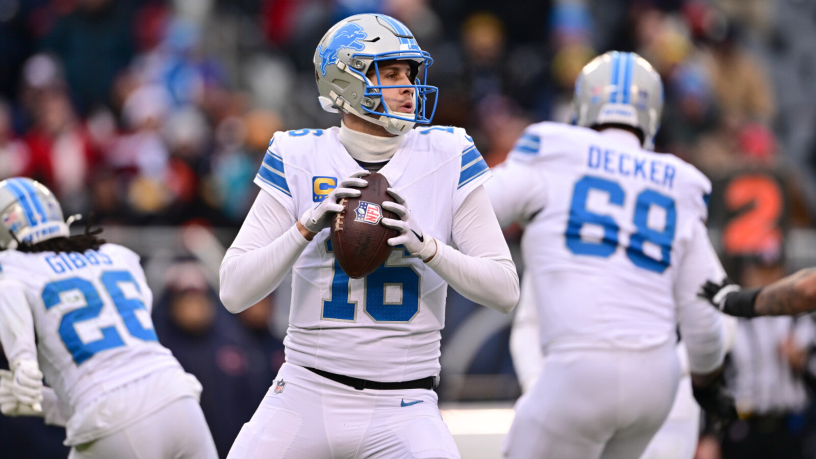 Jared Goff and the Lions have only drawn one defensive pass ...