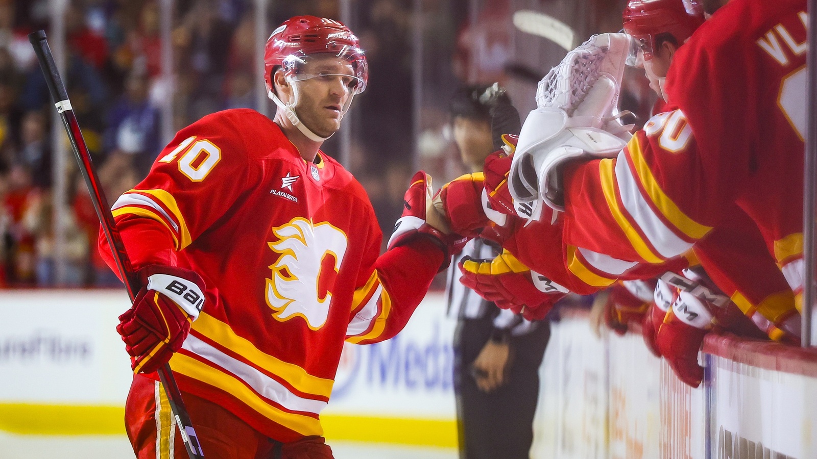 Flames ‘hopeful’ Jonathan Huberdeau could play on upcoming road trip ...