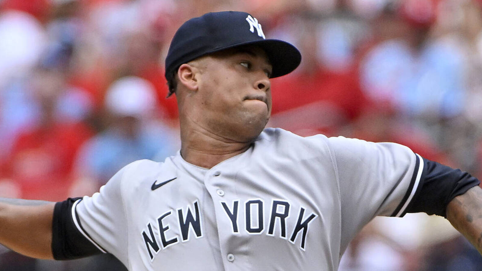 Frankie Montas lasts three innings in Yankees debut | Yardbarker