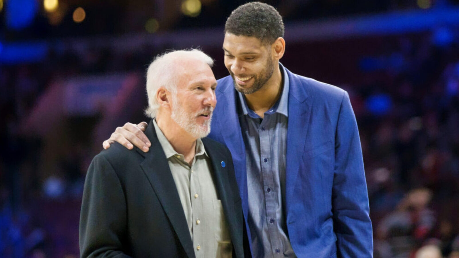Tim Duncan Shows Emotional Daily Support for Gregg Popovich During ...