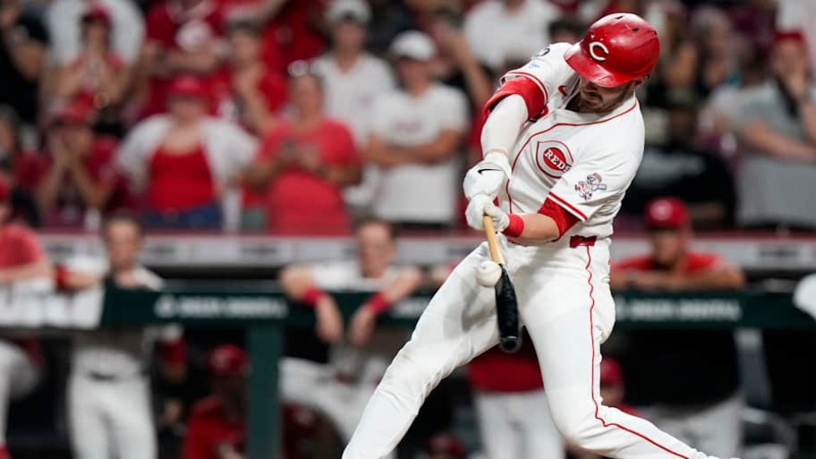 Reds Gavin Lux's Walk-Off Hit Over the New York Yankees Heard on All ...