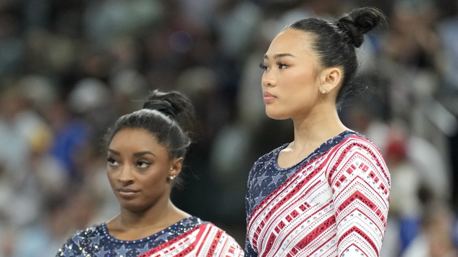 Simone Biles, Suni Lee both fall, miss podium in Women’s Balance Beam ...
