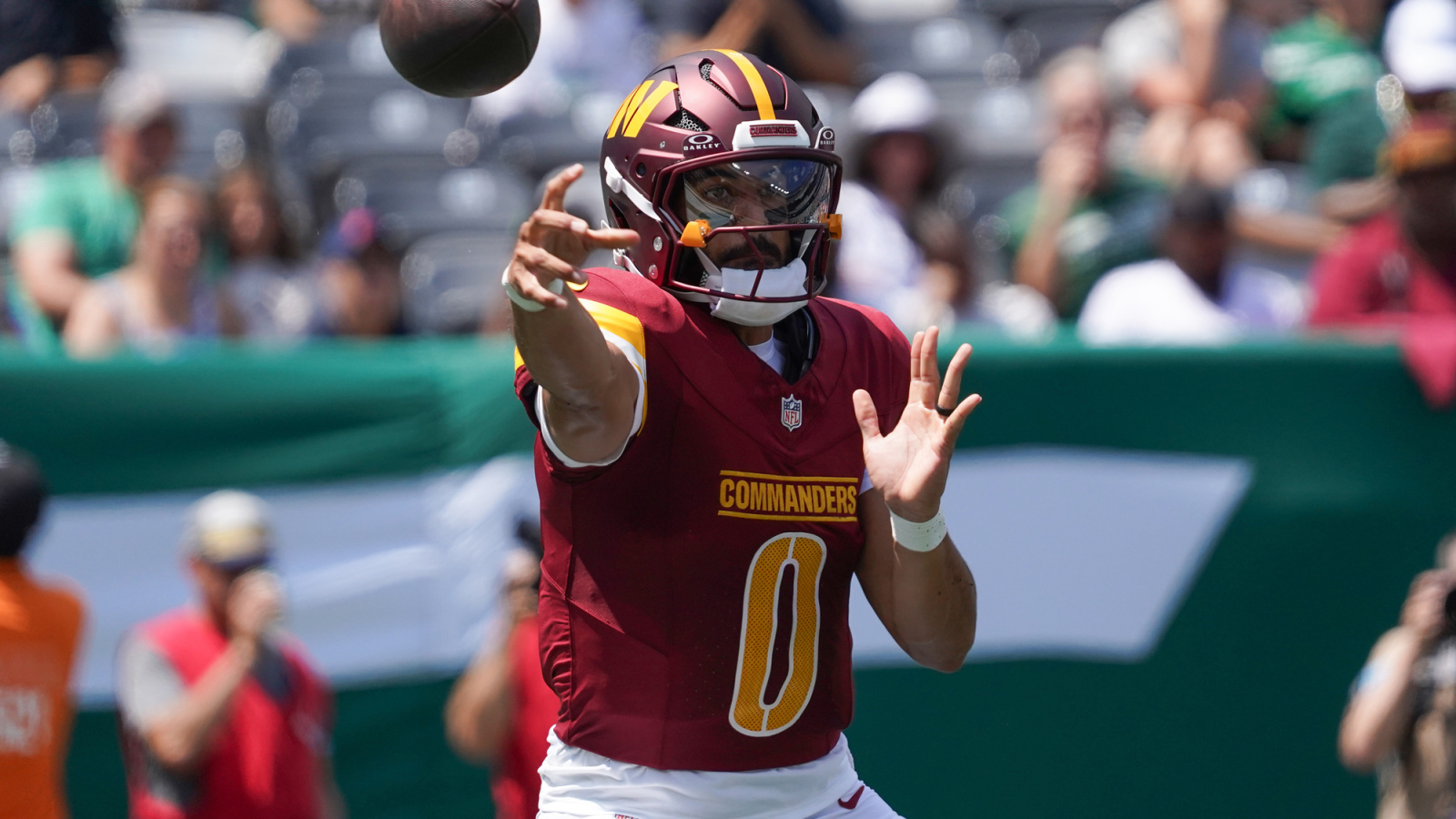 Veteran Commanders quarterback returns to practice | Yardbarker