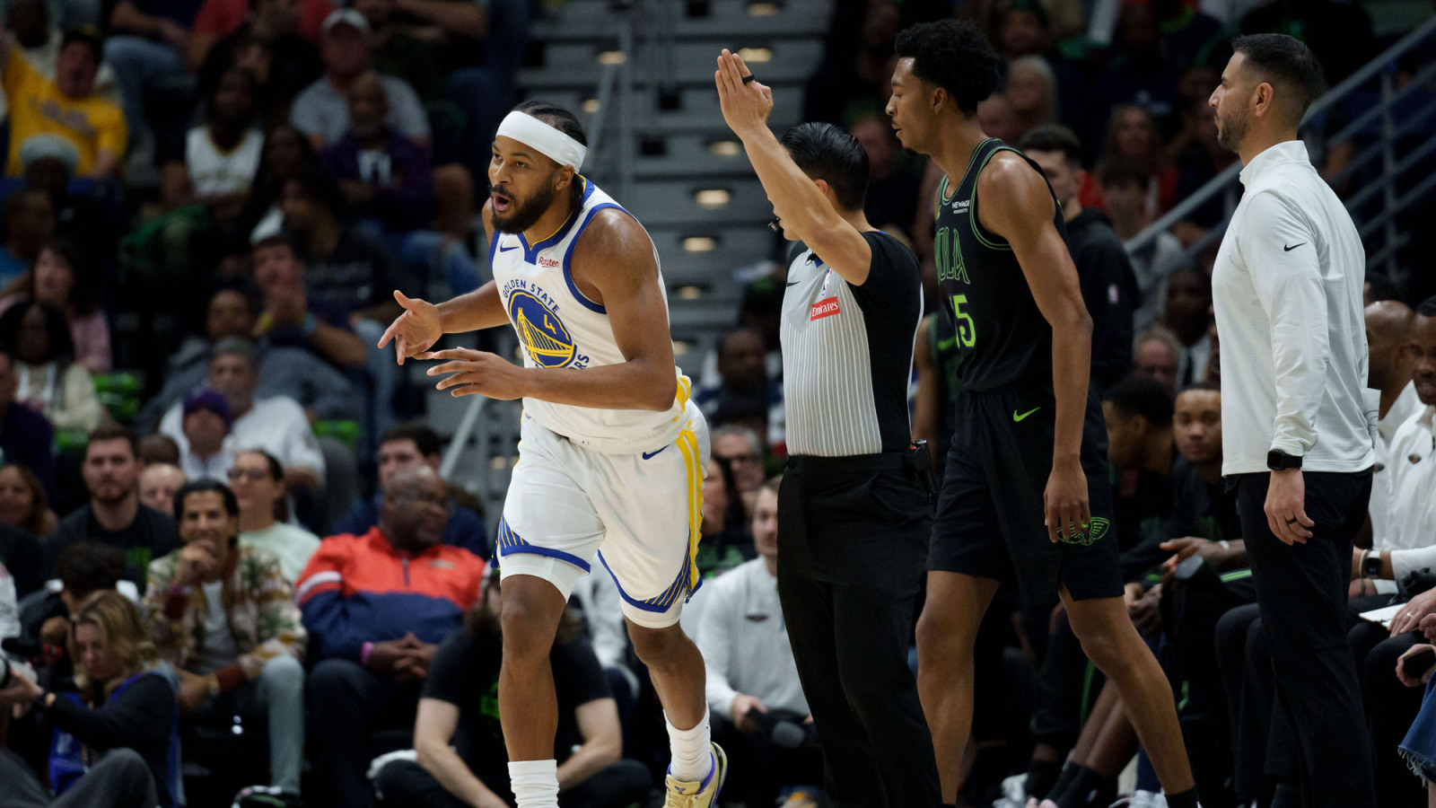 Golden State Warriors Knock Off New Orleans Pelicans For 3rd Straight ...