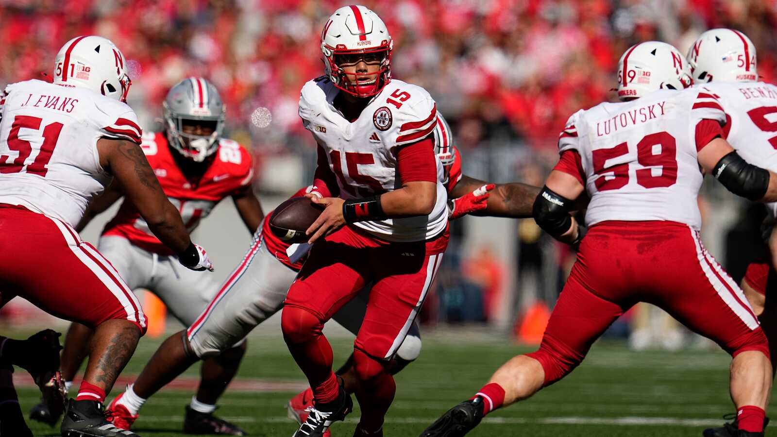 Nebraska, USC tied 14-14 after up-and-down first half | Yardbarker