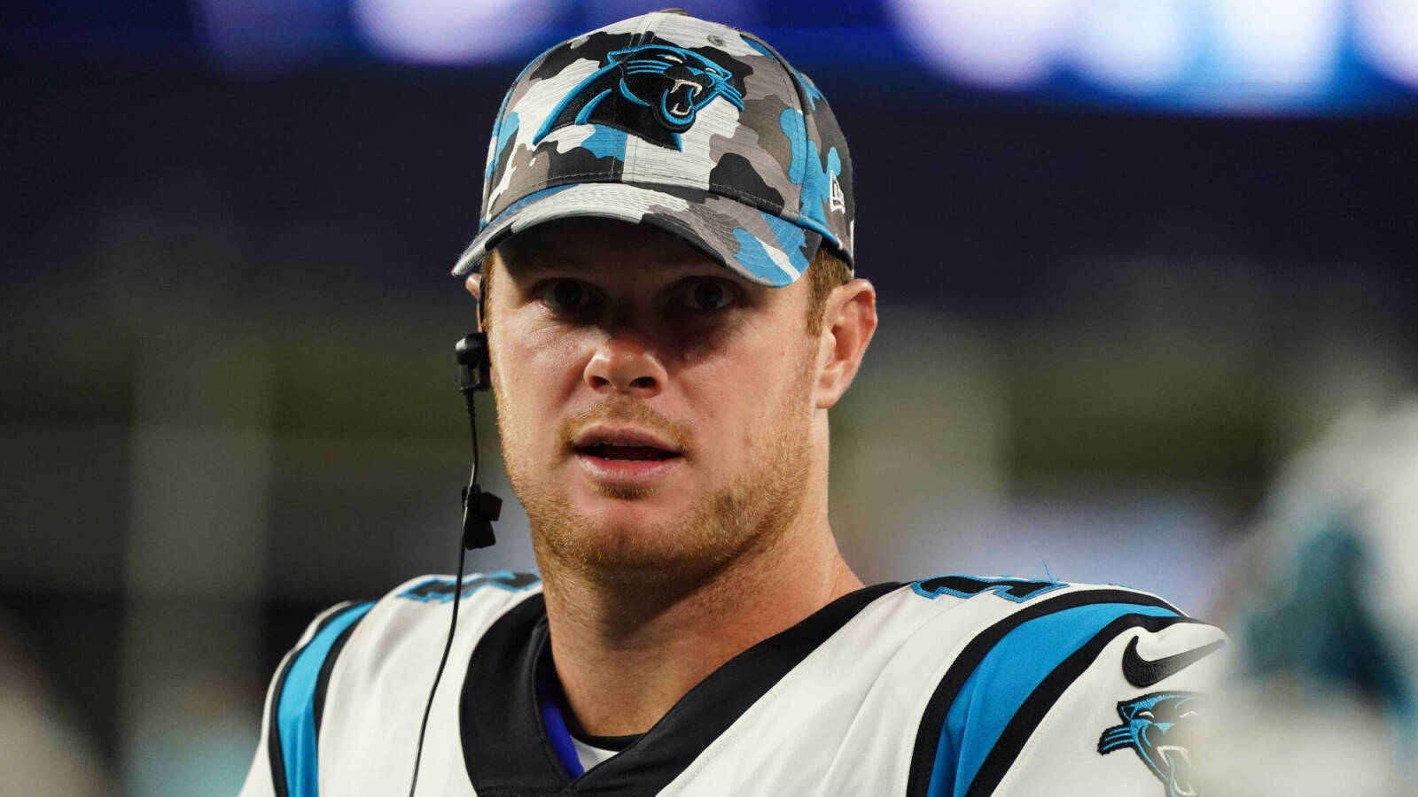 Panthers' Sam Darnold will 'support' new starter Baker Mayfield ...