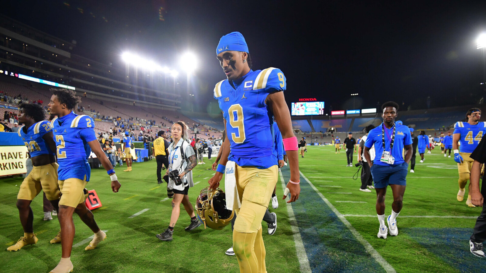 The UNLV player who was trash talked Nico Iamaleava before playing UCLA ...