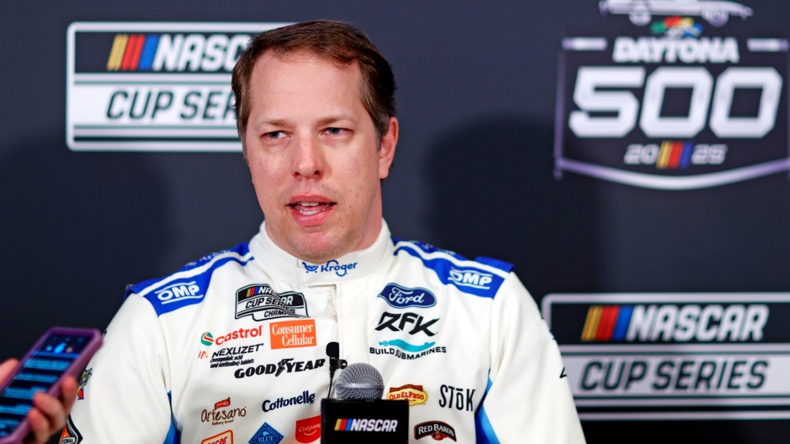Brad Keselowski rips NASCAR for inconsistent caution flag decisions ...