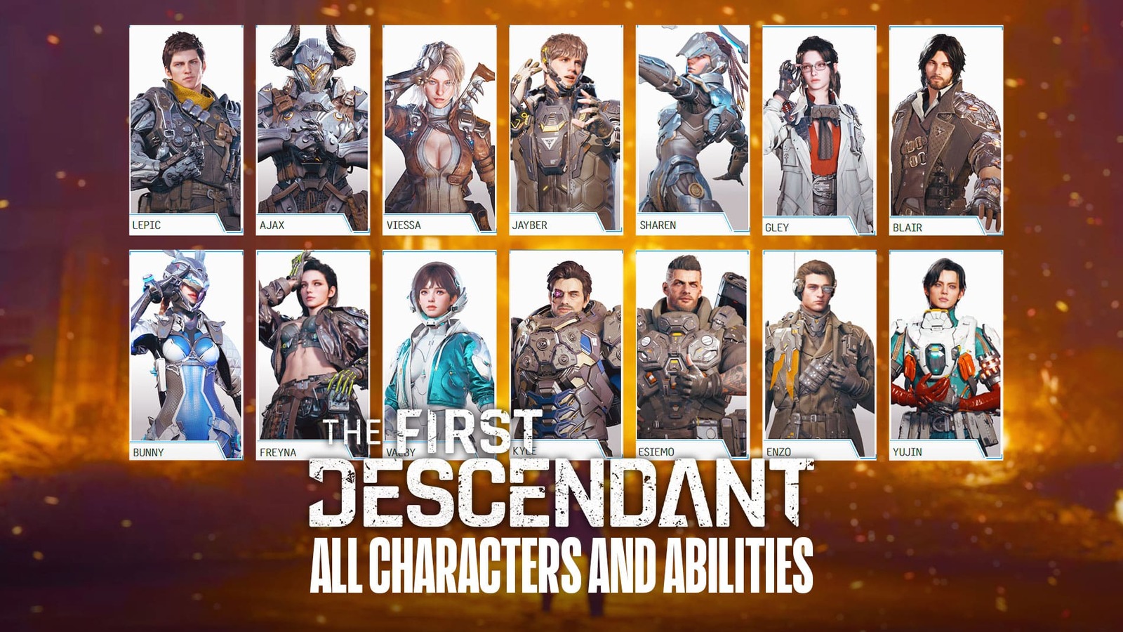 The First Descendant Characters And Abilities Yardbarker