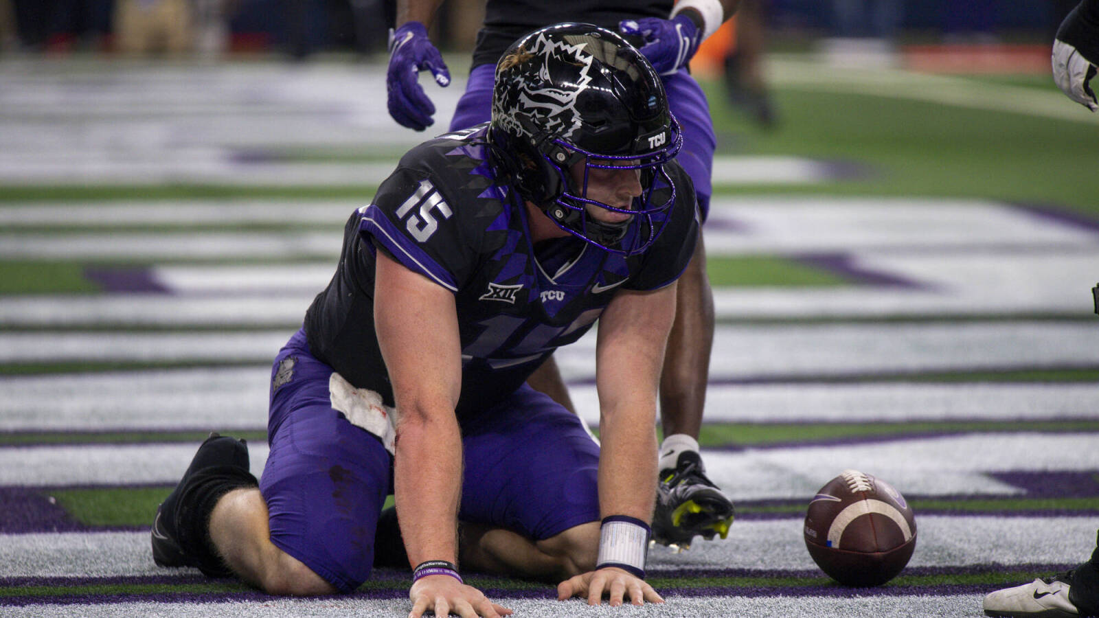TCU QB Max Duggan gives tearful CFP pitch after losing Big 12 ...