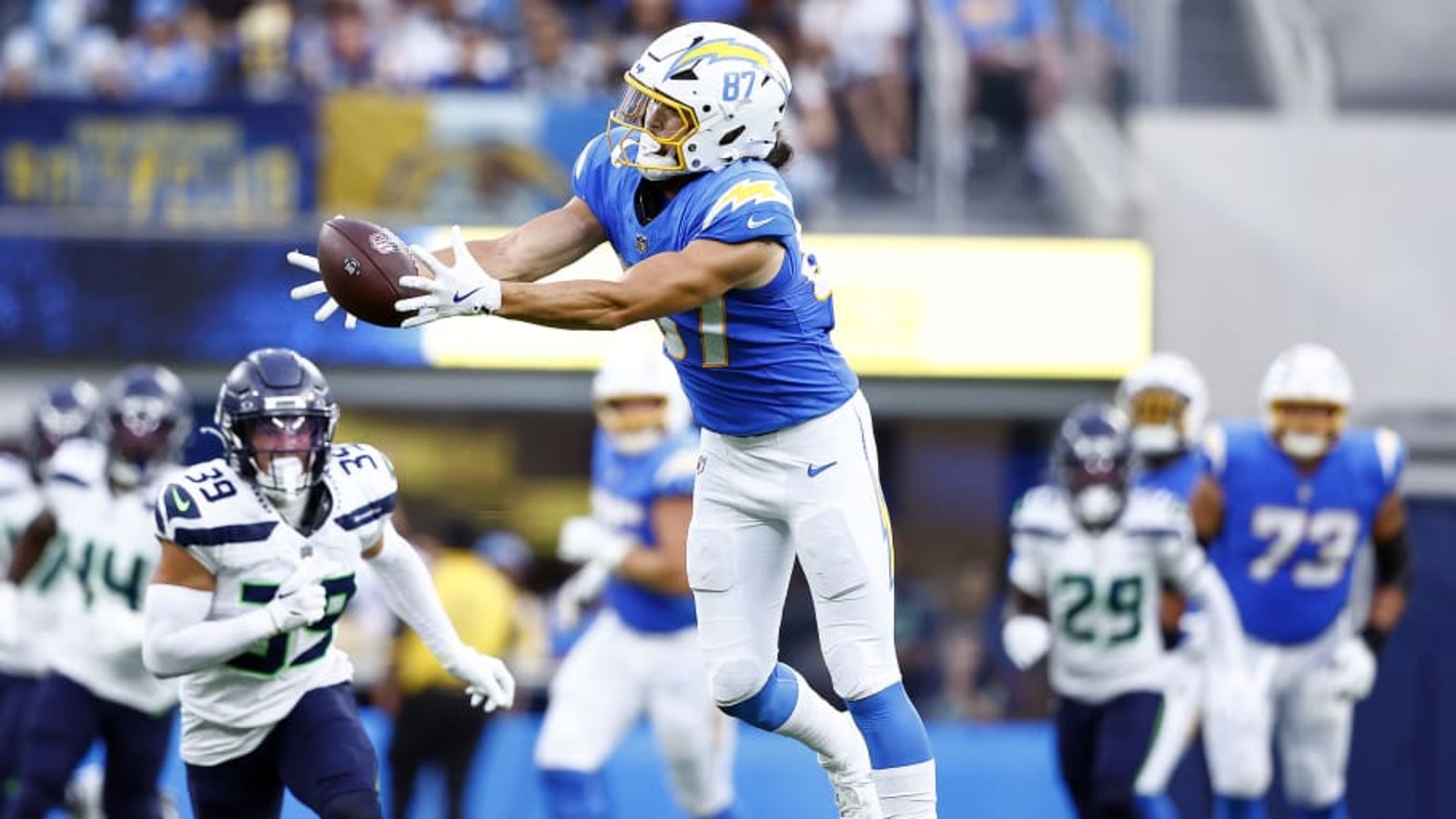 Jim Harbaugh's immense praise for Simi Fehoko may shake-up Chargers' 53 ...
