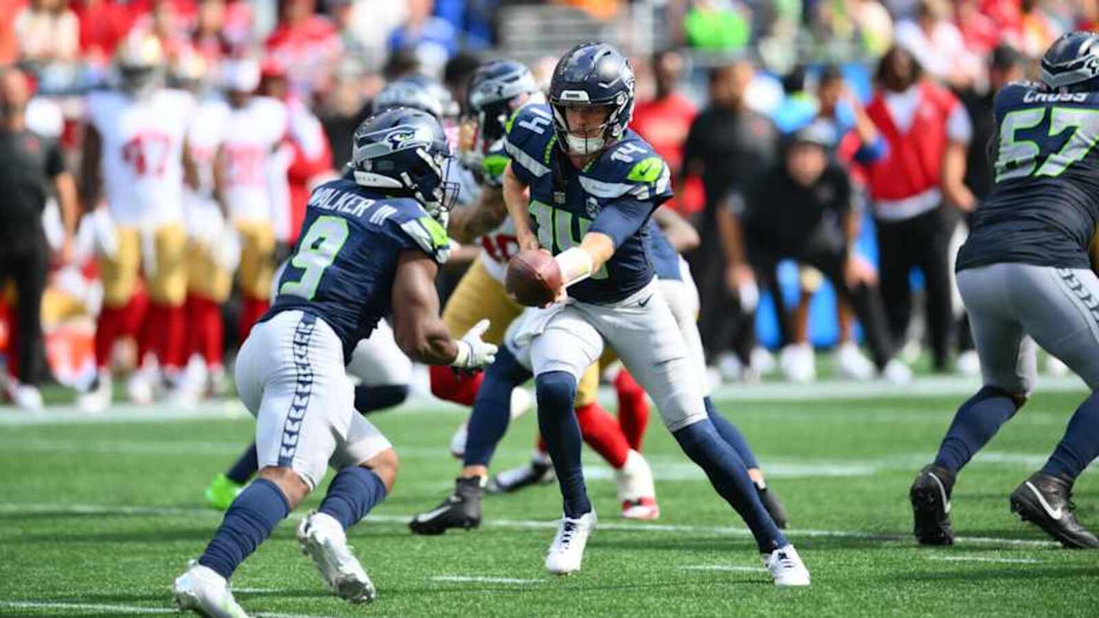 Seahawks' Sam Donald drops, Russell Wilson plummets in new NFL QB rankings | Yardbarker