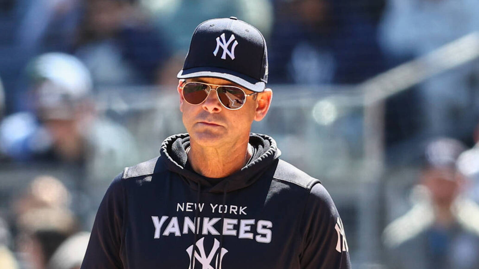Watch: Fan gets Yankees manager Aaron Boone ejected in first inning ...