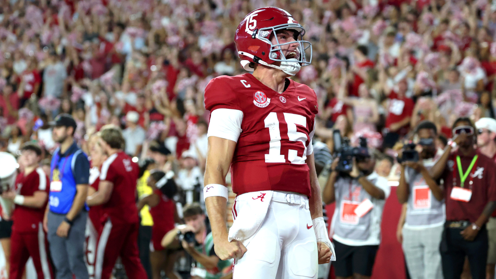 How Alabama football’s quarterbacks made program history in win over ...