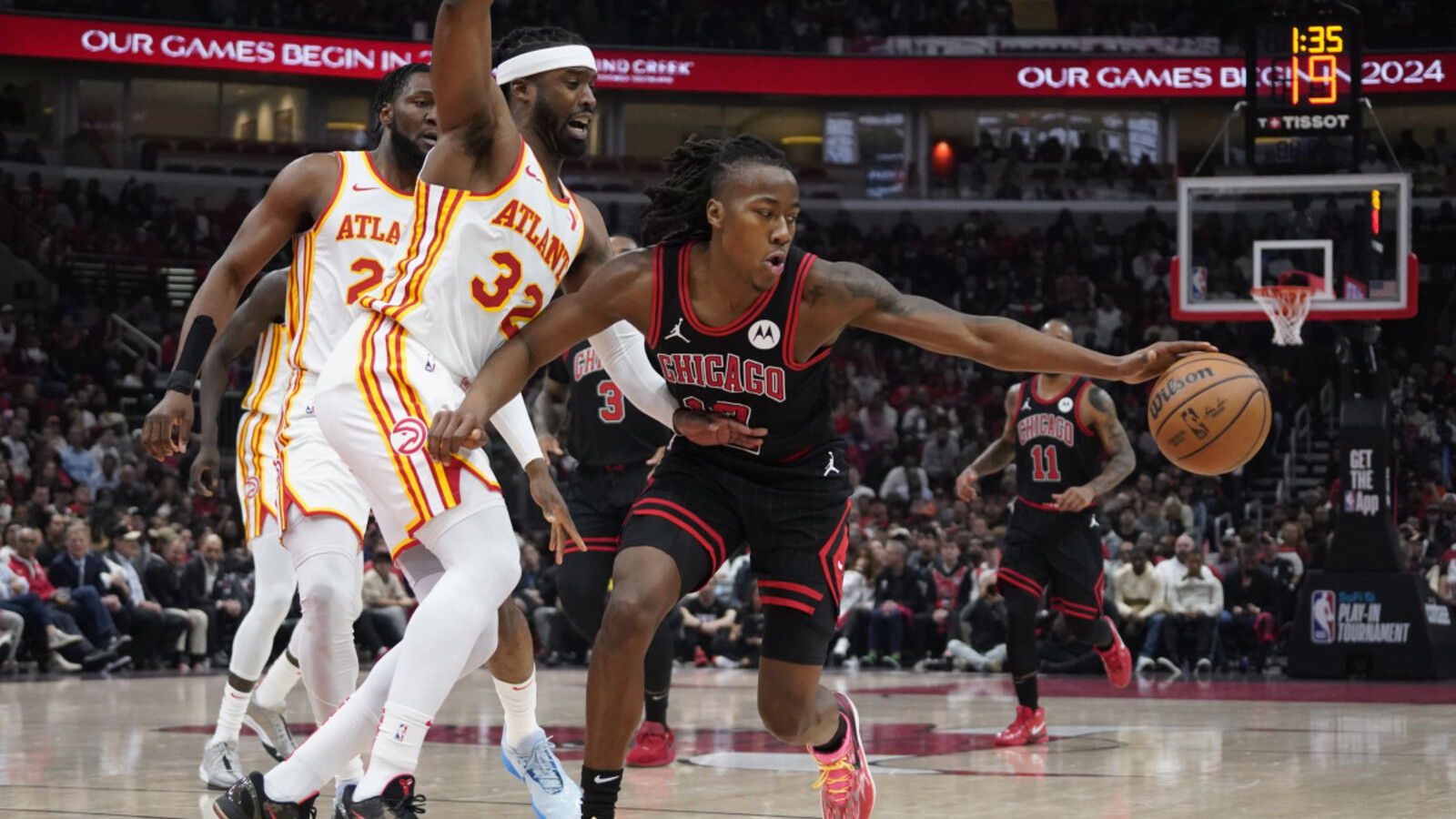Energetic Bulls End Hawks' Season with 131-116 Play-In Win | Yardbarker
