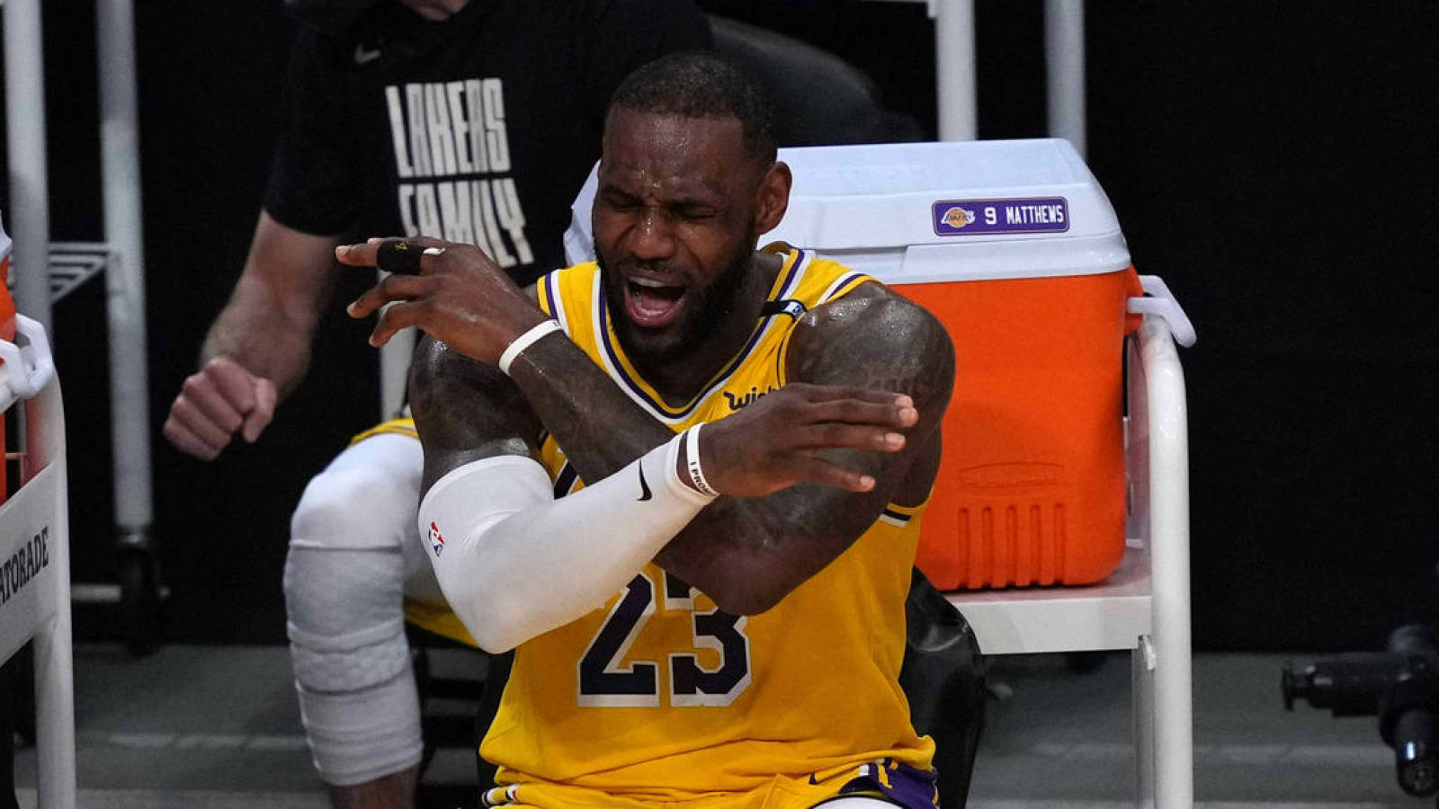 Lebron Crying Spurs
