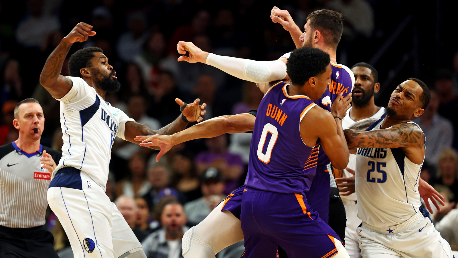 NBA hands out suspensions for fight between Suns, Mavericks | Yardbarker