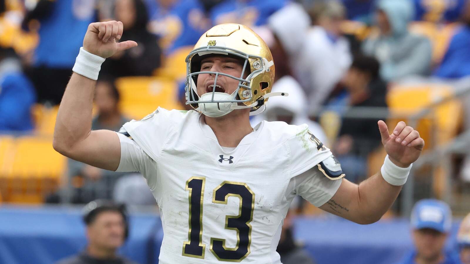 NFL Draft expert highlights the biggest improvement that Notre Dame QB ...
