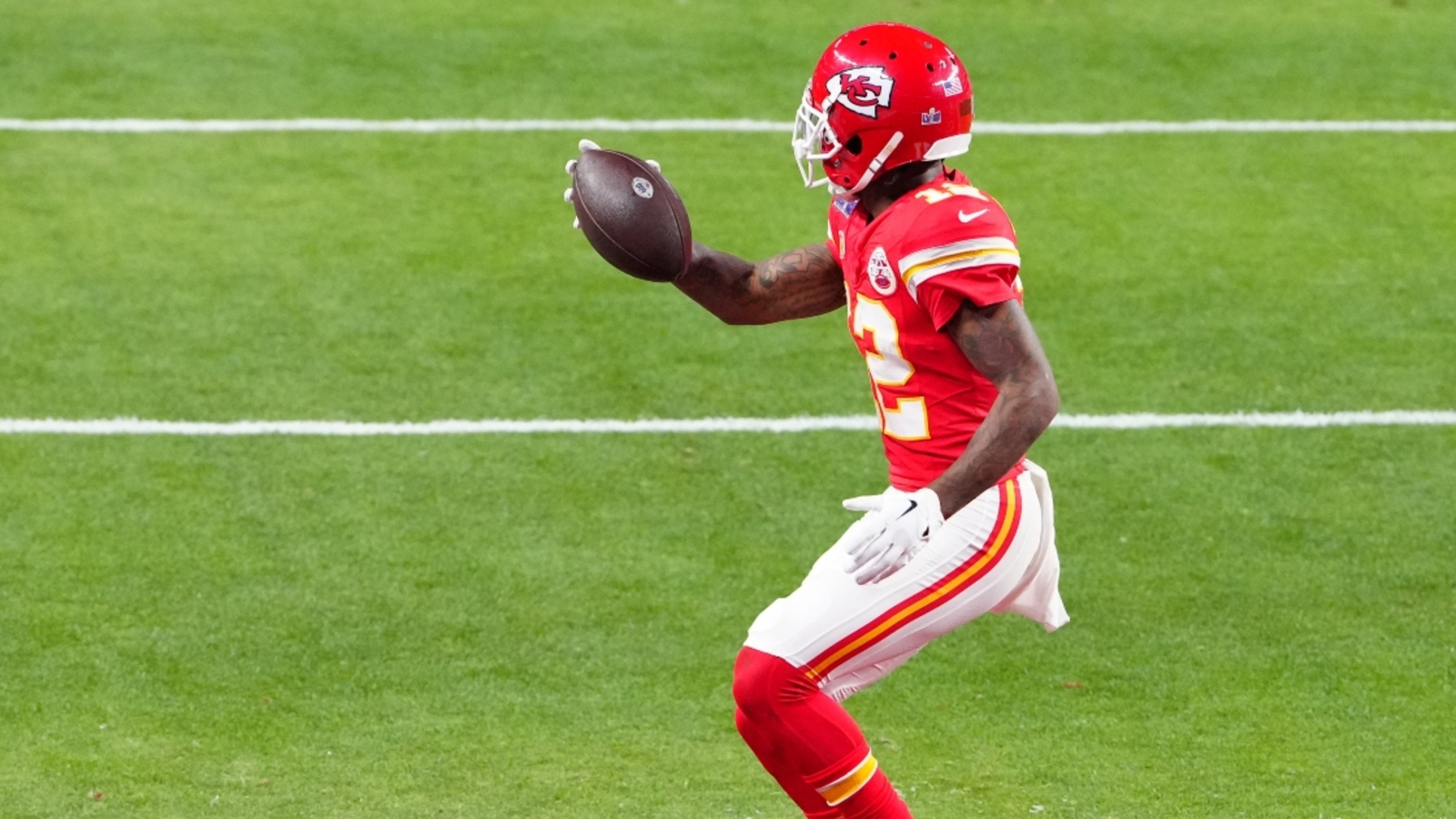Mecole Hardman makes game-winning touchdown catch in overtime in Super ...