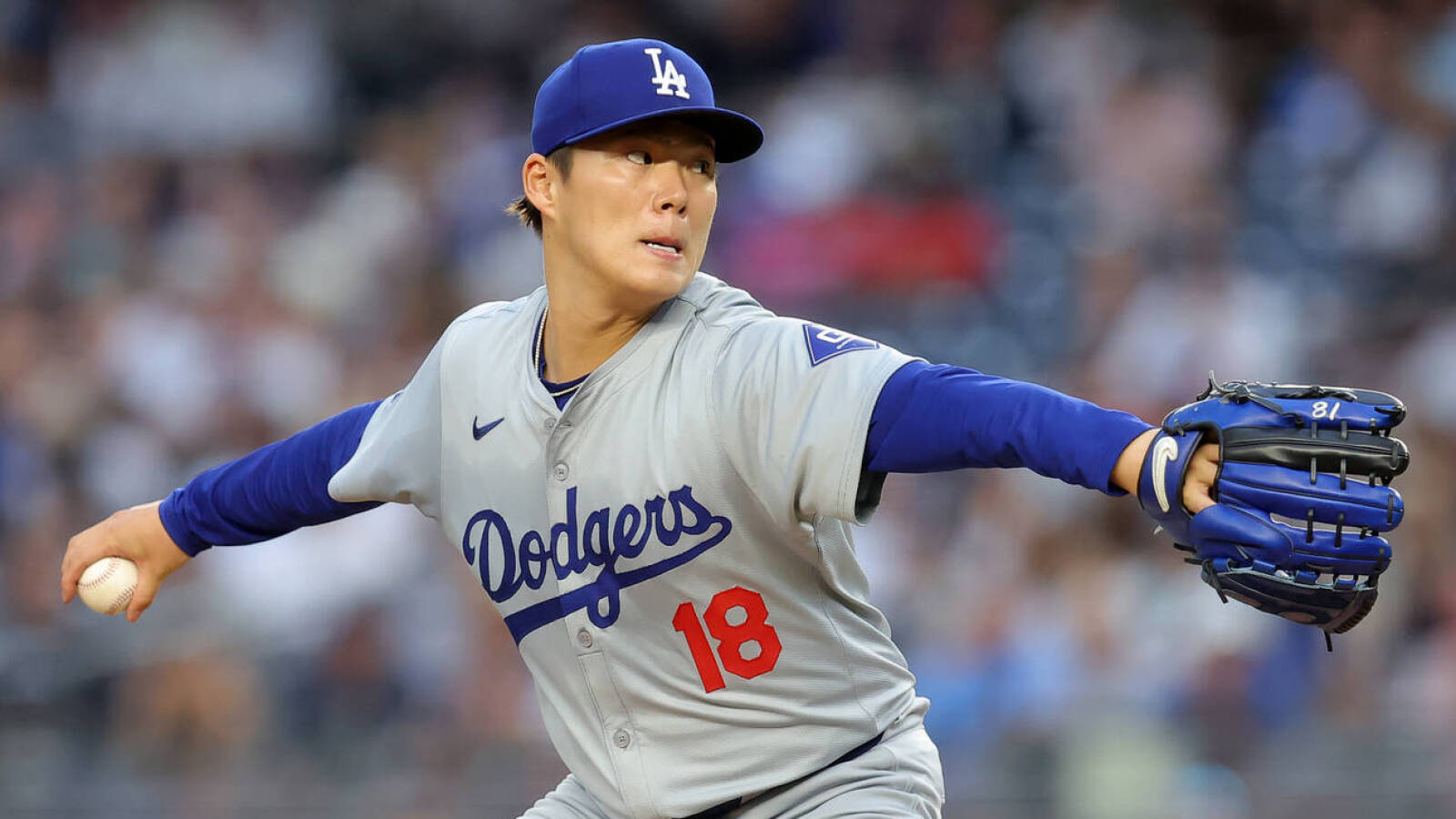 Watch: Yamamoto shows off cannon arm with long toss | Yardbarker